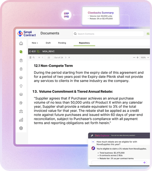 Intelligent Contract Management Platform for Enterprise | SimpliContract